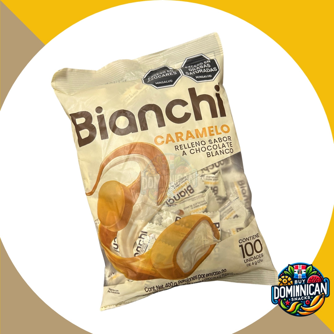 Bianchi Caramel filled with white chocolate- 100 Und