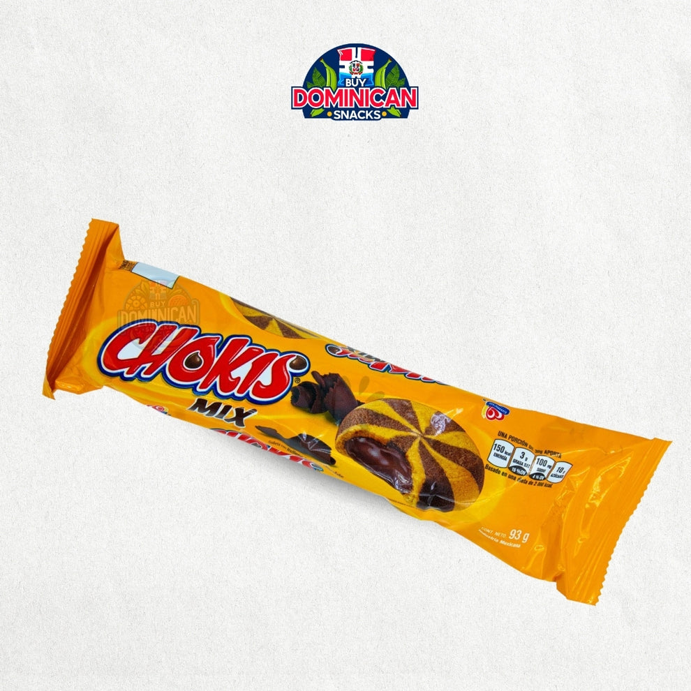 Gamesa Chokis Mix 96g de galletas dominicanas rellenas de chocolate ...