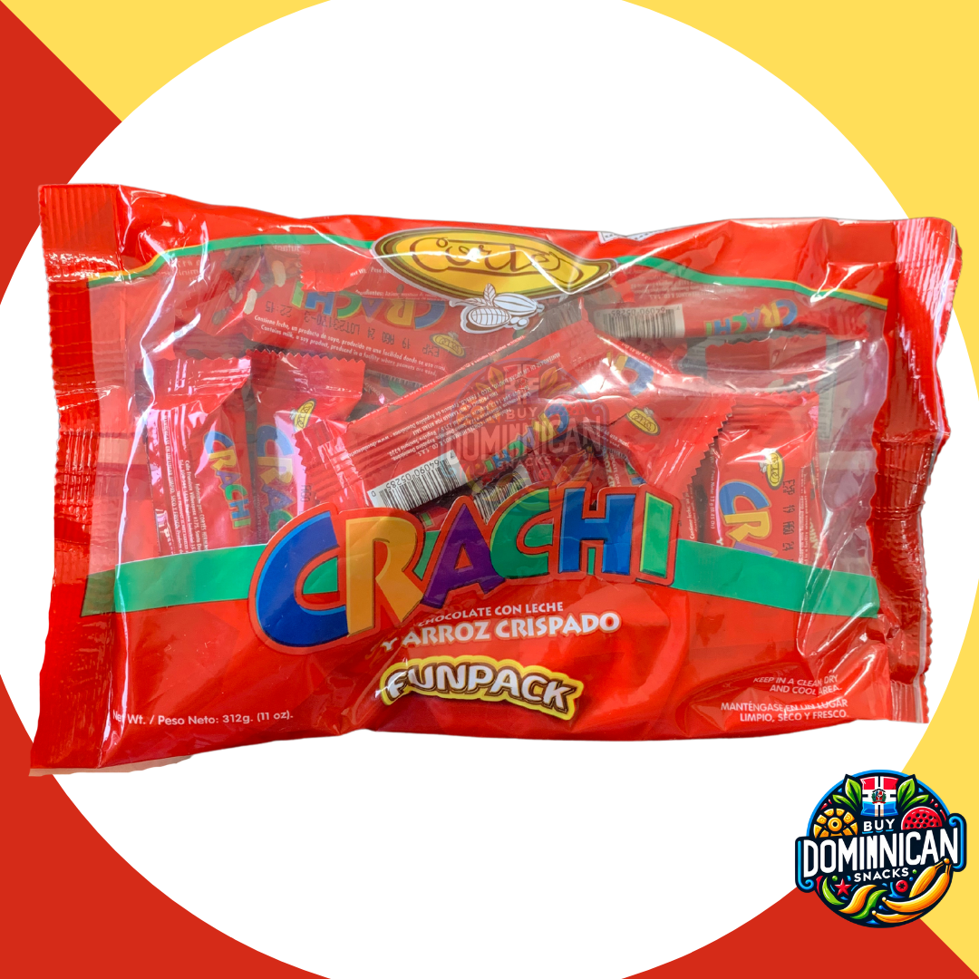Cortes Crashi Fun Size Milk Chocolate with Crisped Rice Candy Bars 312 ...
