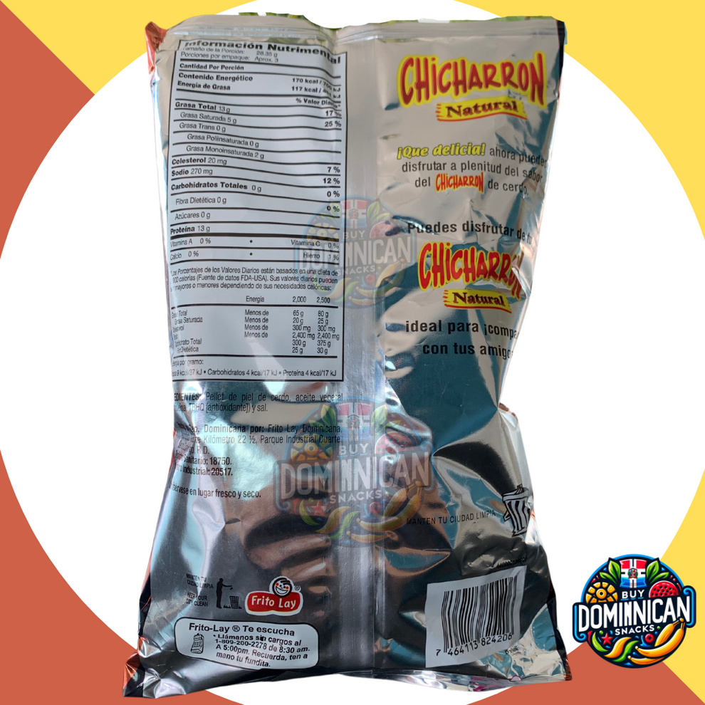 Crispy Dominican Chicharrón - Frito Lay Natural Pork Rind Chips | Chic ...
