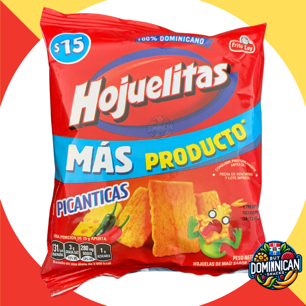Dominican Chip Spicy Adventure - Fritos Hojuelitas Hot Spicy Corn Chip ...