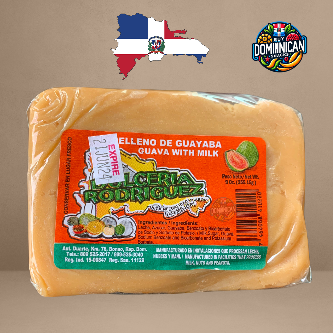 Dulceria Rodriguez Sweet Milk Filled Guava - Dulce de Leche Relleno de ...