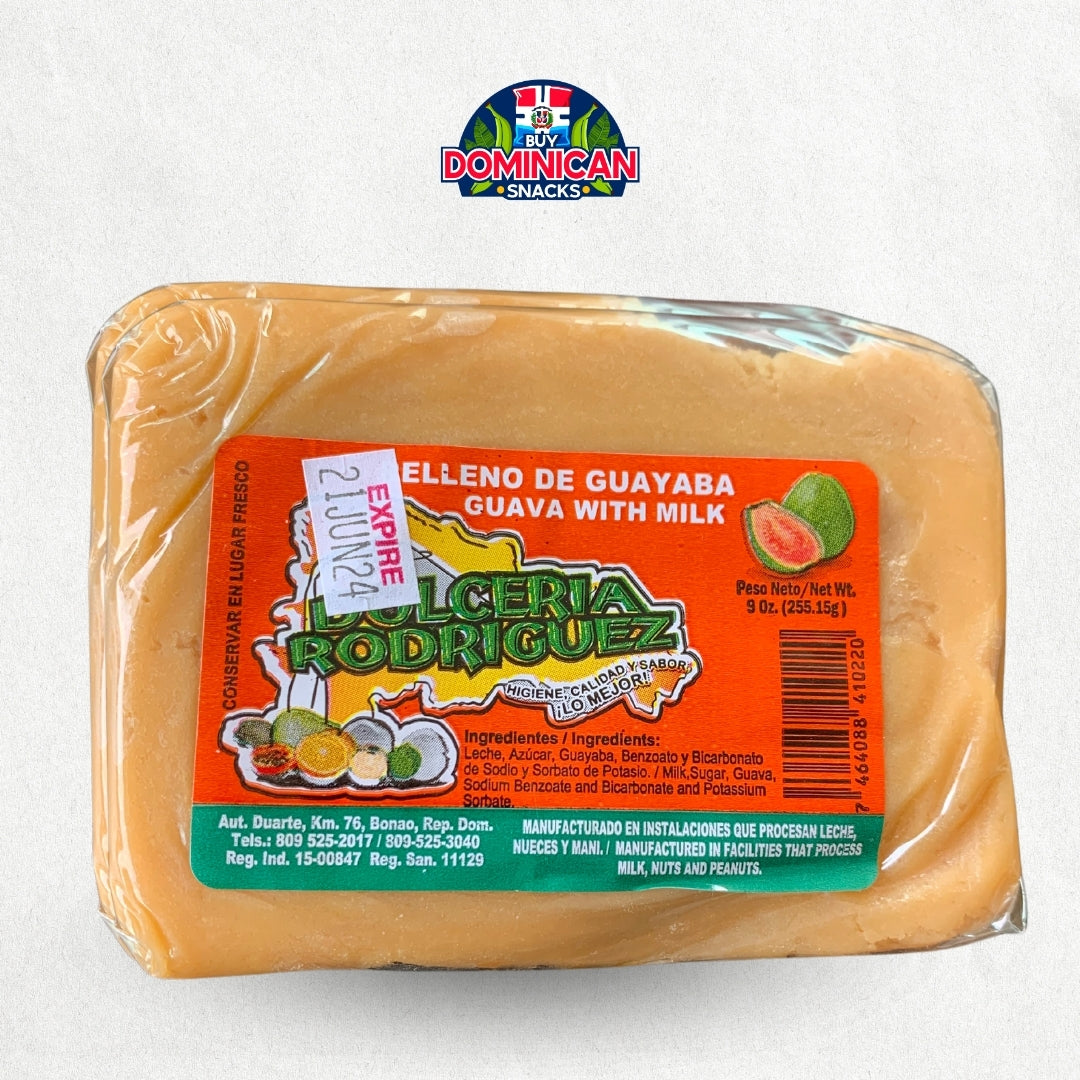 Dulceria Rodriguez Sweet Milk Filled Guava - 9oz de Puro Encanto - Cla ...