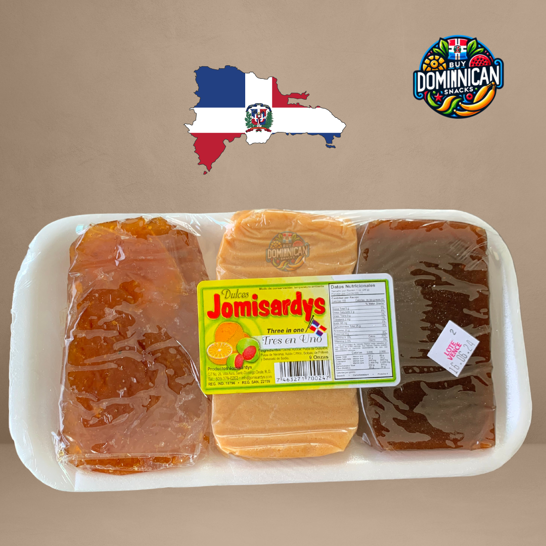 Jomisardys Three-In-One Delight: Guava, Orange, Sweet Milk - 100% Domi ...