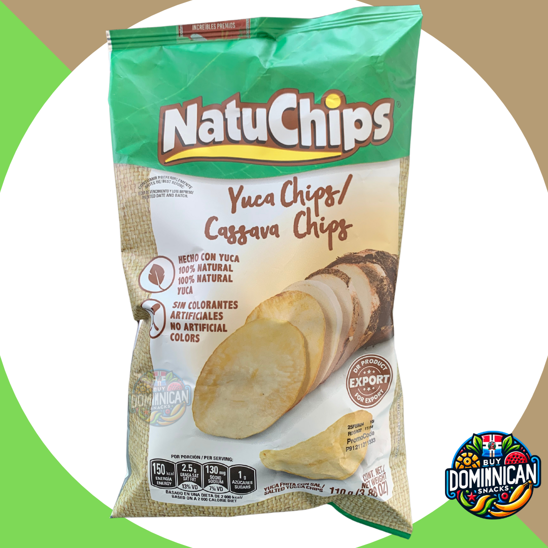 Natuchips Cassava Chips - Salted Yucca Chips - 100% Natural Yuca Chips ...