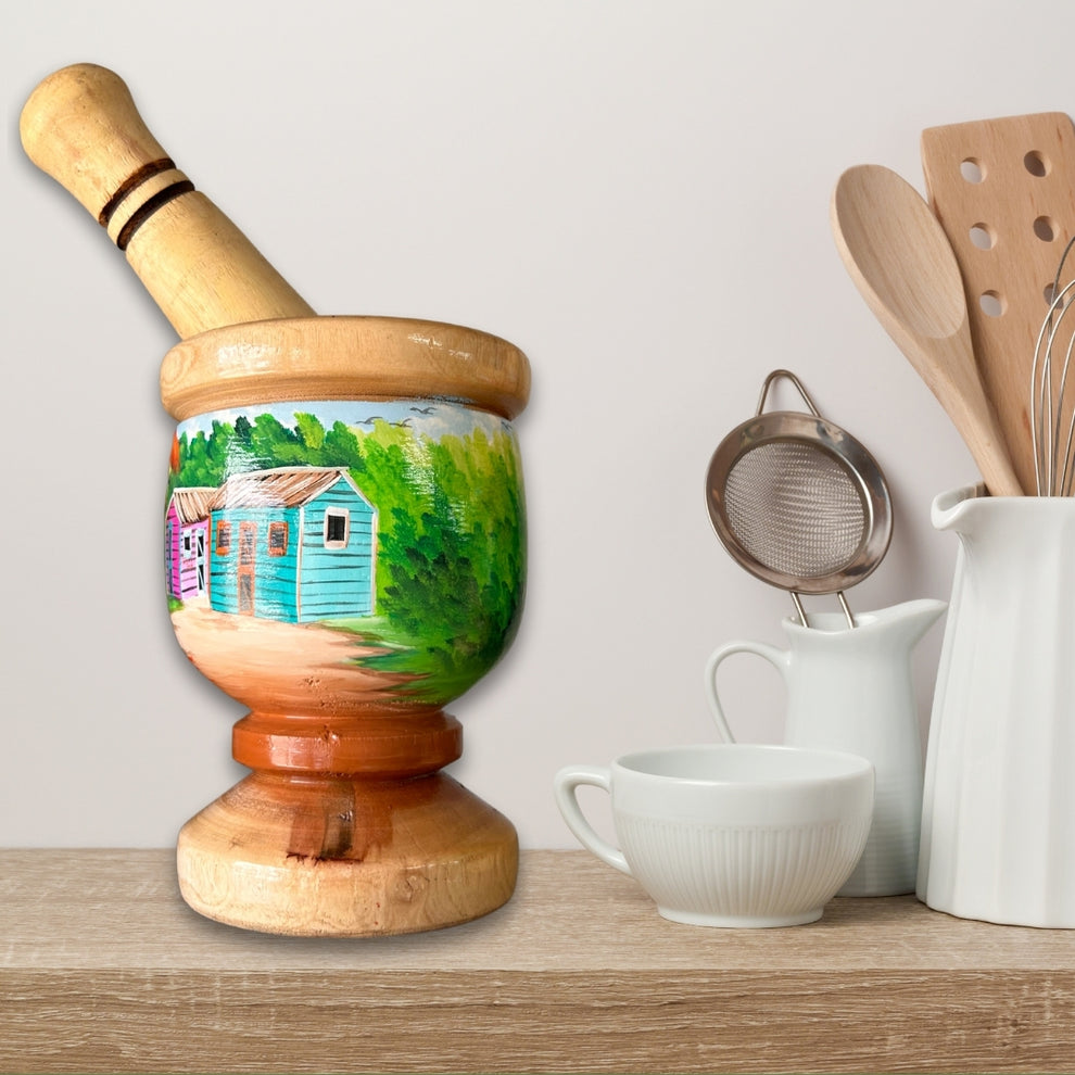 Pilón decorativos con diseño tradicional de campo dominicano – Buy ...