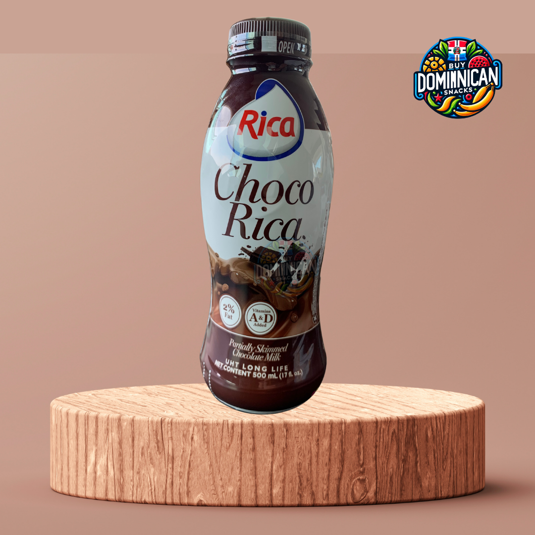 Rica Choco Rica Partially Skimmed Chocolate Milk 500ml – Buy Dominican ...