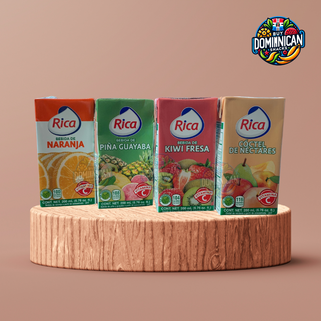 Rica Kiwi Strawberry Juice Drink - Vitamin C, 100 Calories, 200ml – Buy ...